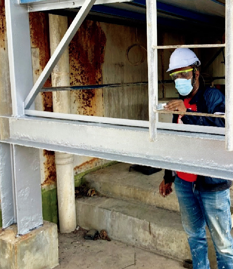 Rust & Corrosion Mock Up - NCH Asia